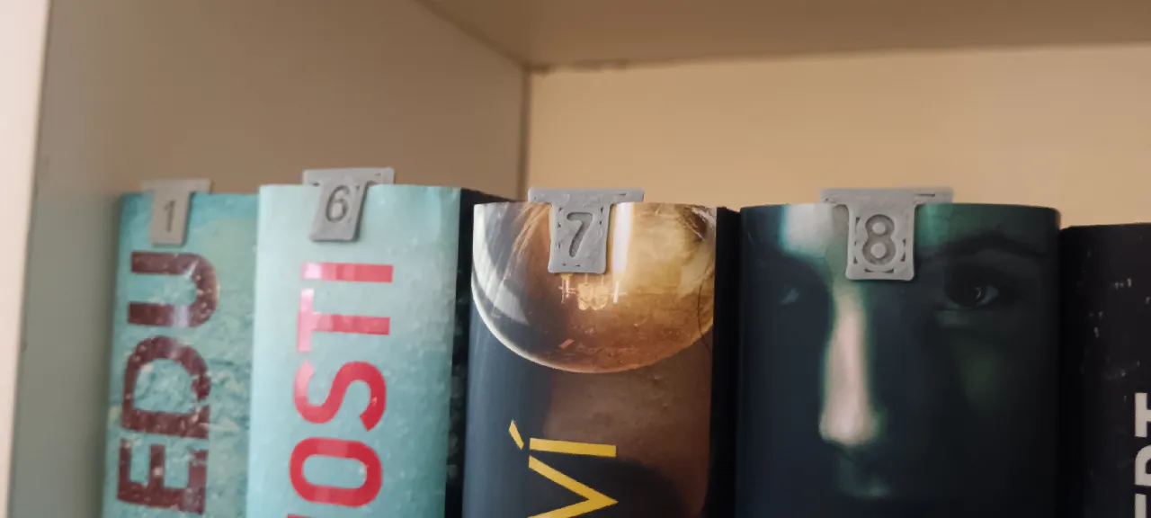 numbered marks to identify books in a series by Vaty79 | Download free ...