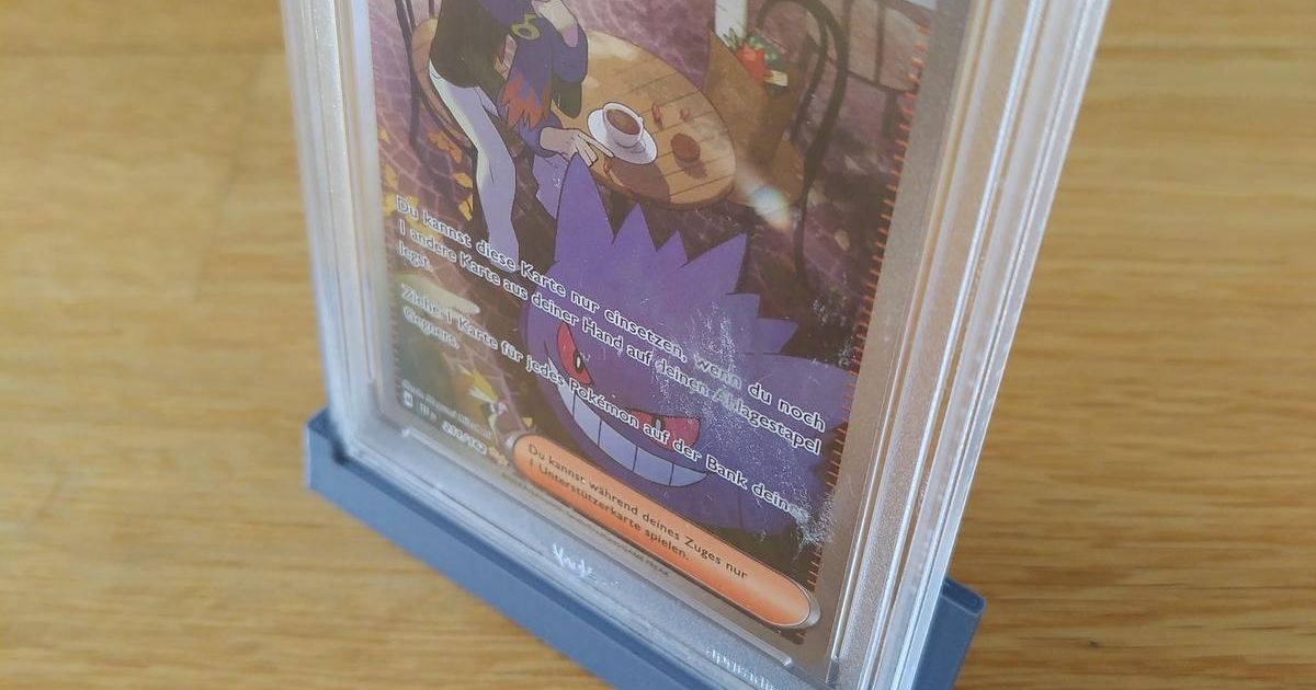 POKEMON AP grading Ständer / POKEMON AP grading stand por Franz B ...