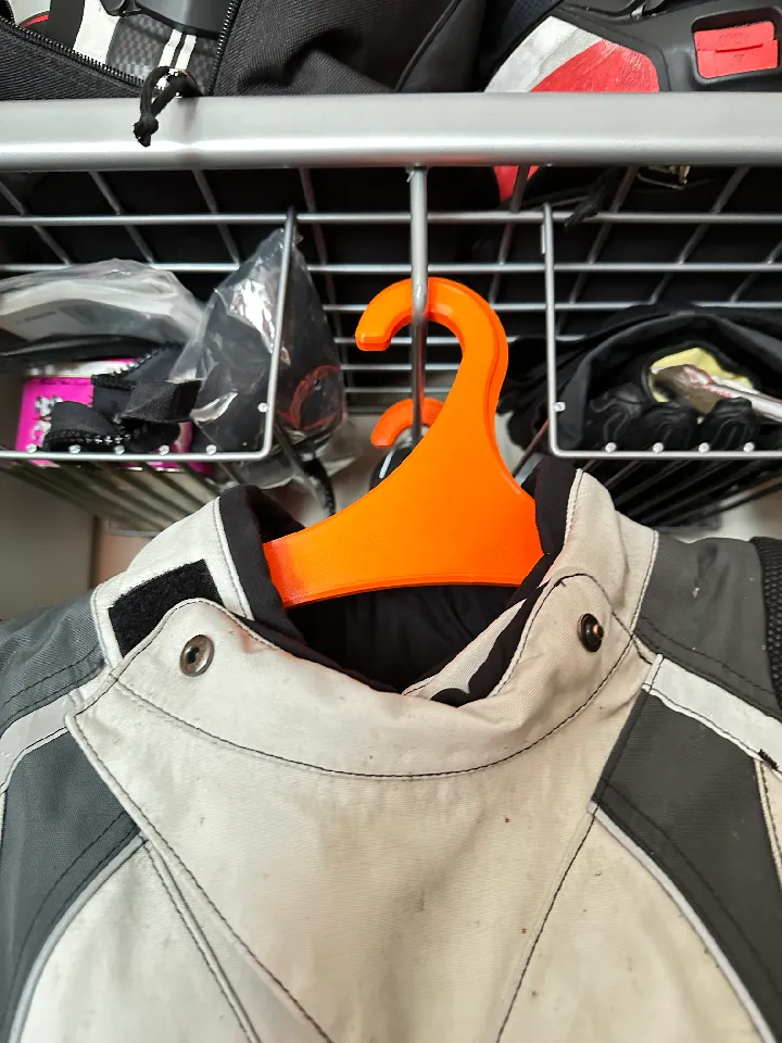 Heavy Duty Clothes Hanger for Motorcycle Suit by Karsten | Download ...
