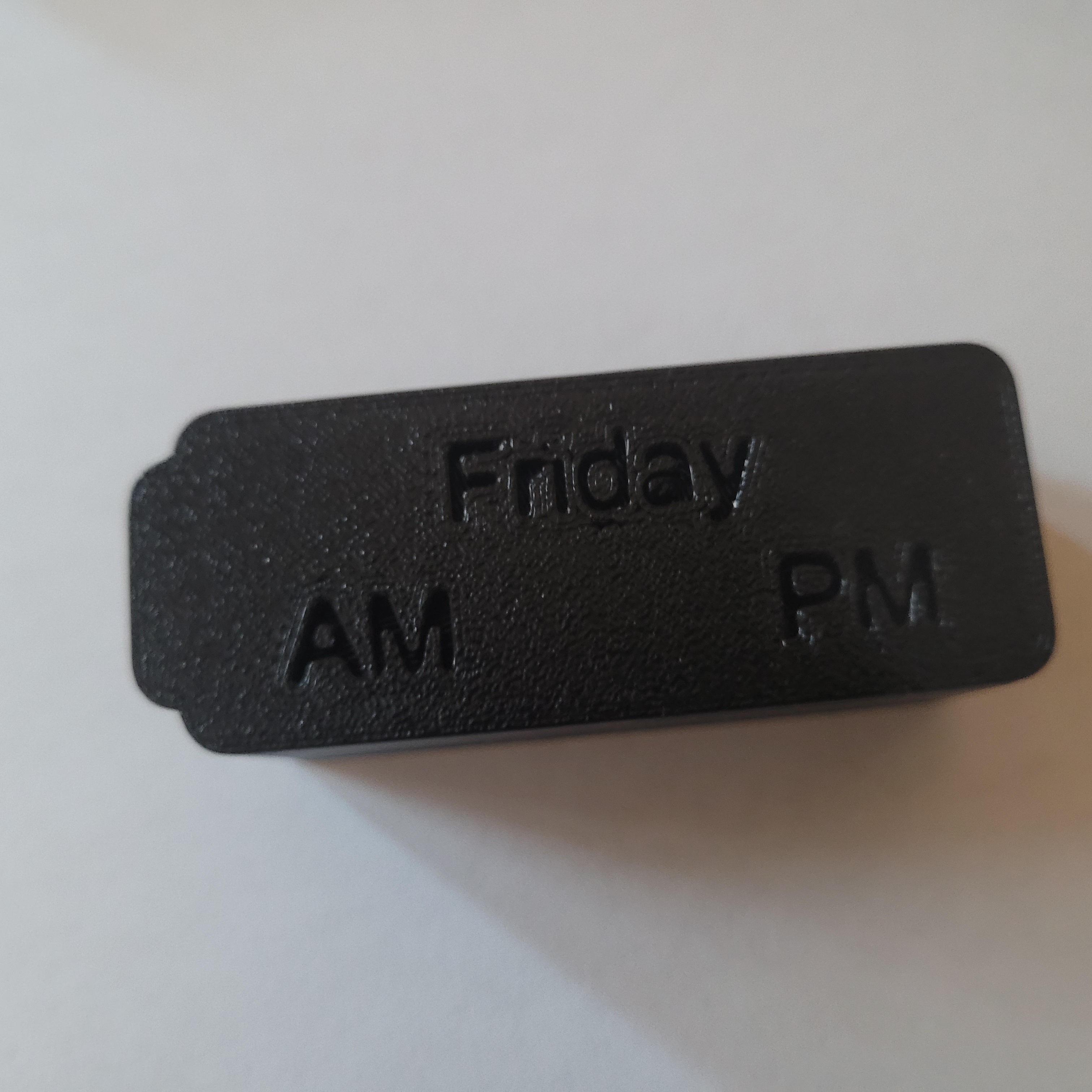 Small Footprint Pillbox by Mitch | Download free STL model | Printables.com