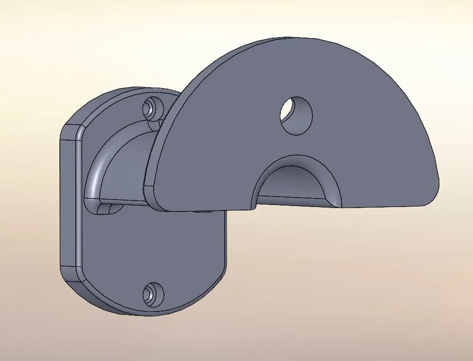 Climbing Rope Wall Bracket by Isai Olvera | Download free STL model ...