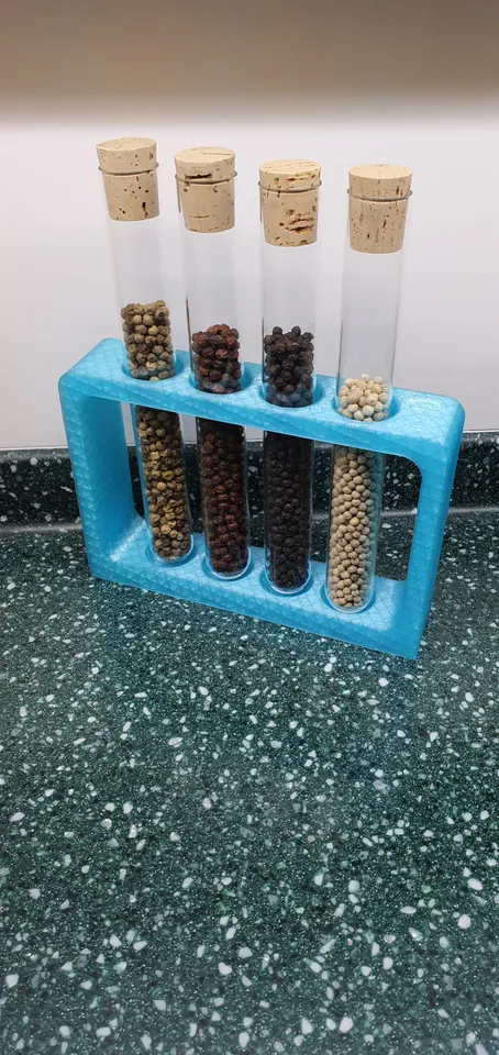 Test tube stand by Jan Z | Download free STL model | Printables.com