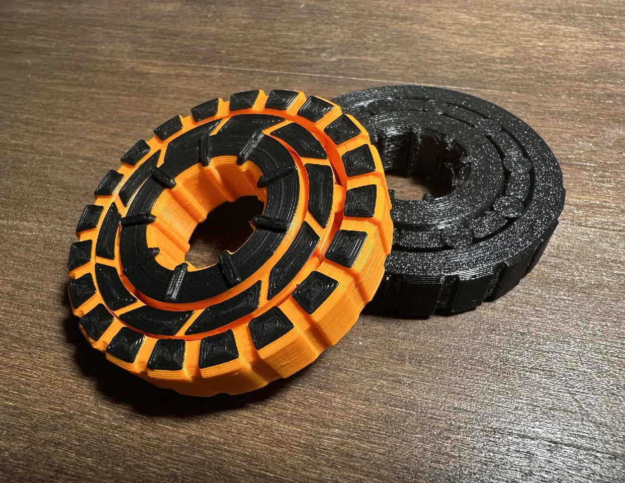 FidgetRing | Print in Place by zimo | Download free STL model ...