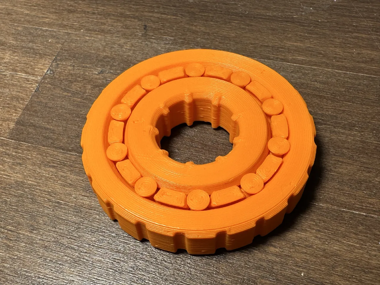 FidgetRing | Print in Place by zimo | Download free STL model ...