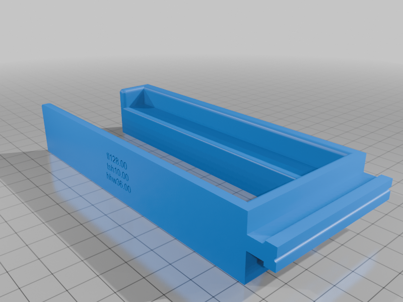 Frenchfinity French Cleat Rectangular Tool Holder by Bastelsaal ...