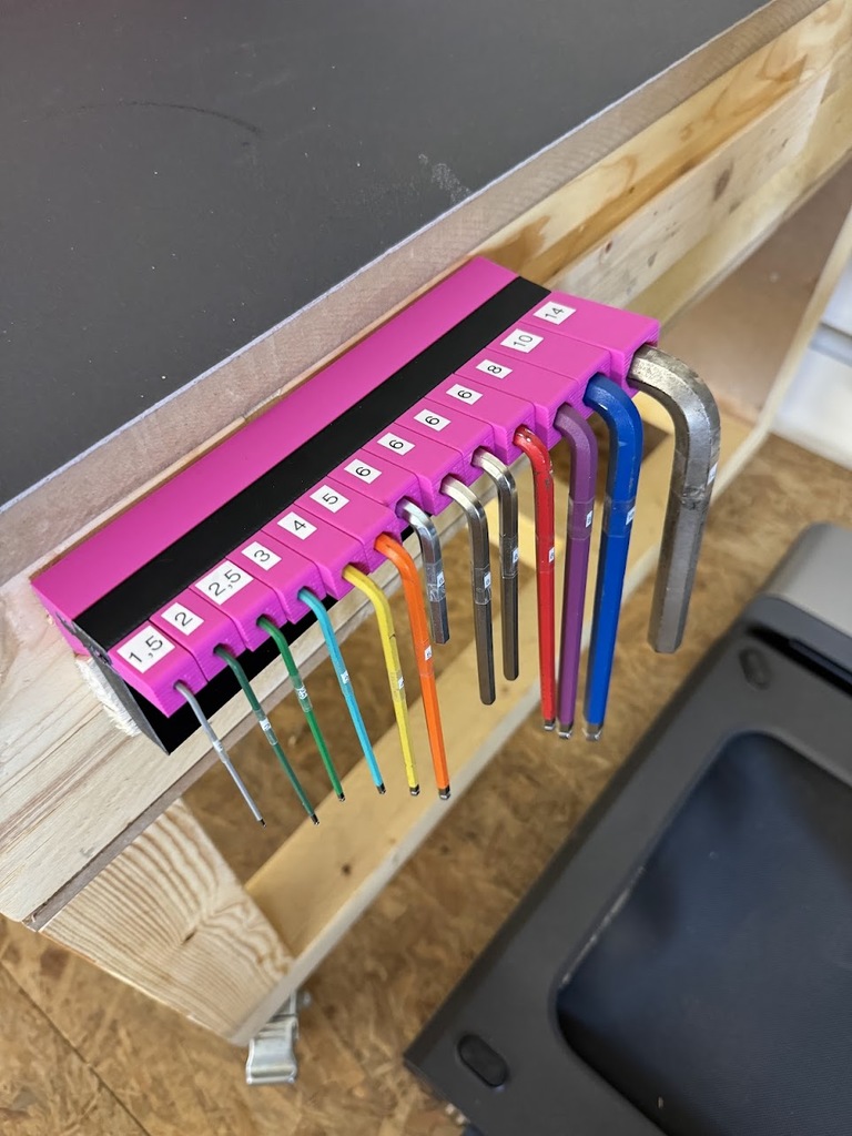 Frenchfinity French Cleat Allen key holder by Bastelsaal | Download ...