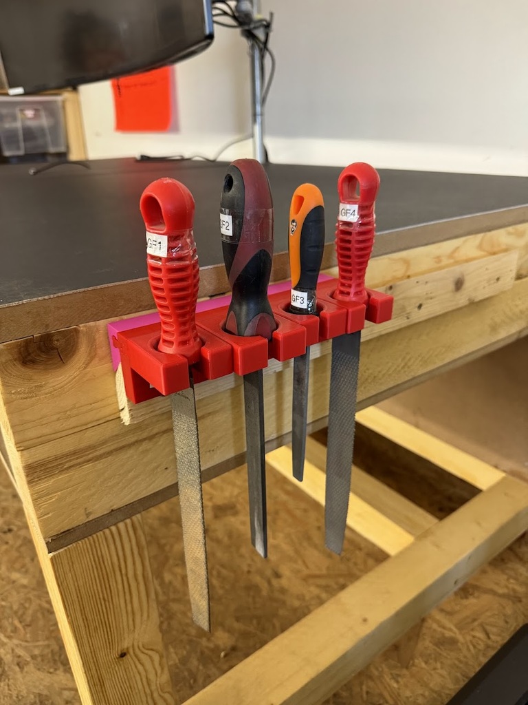 Frenchfinity French Cleat File Holder by Bastelsaal | Download free STL ...