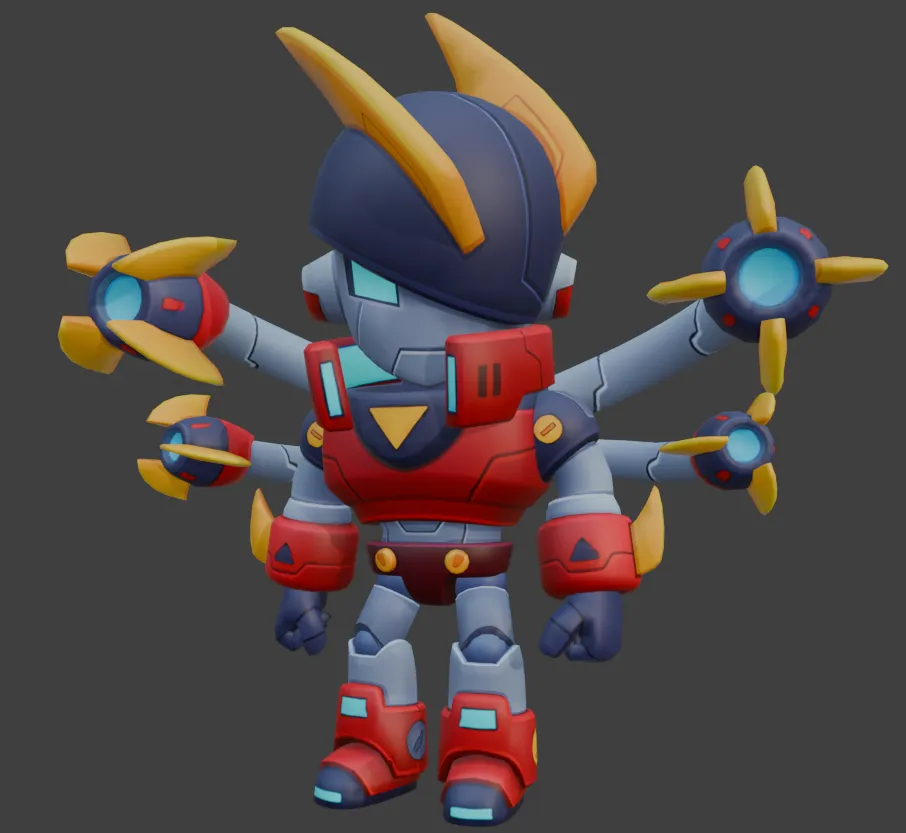 Mecha Edgar - Brawl Stars by GoatGamez | Download free STL model ...