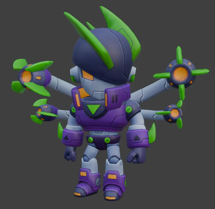 Mecha Edgar - Brawl Stars by GoatGamez | Download free STL model ...