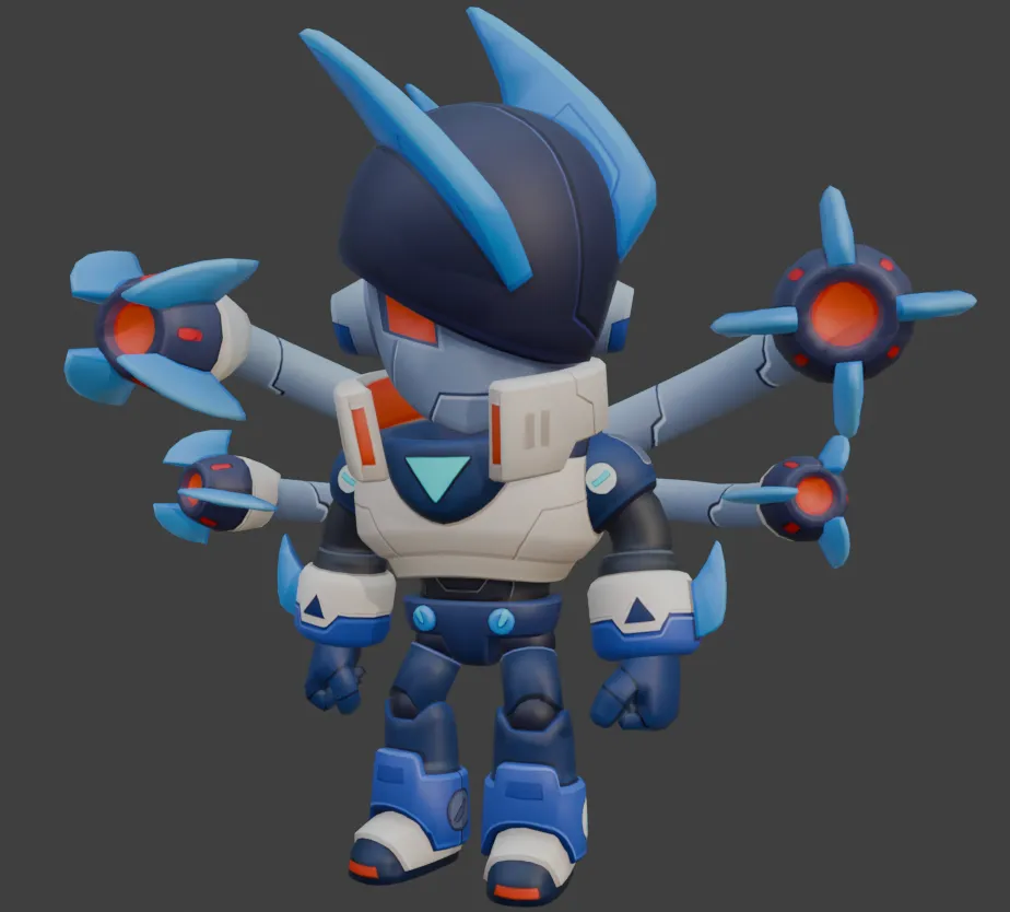 Mecha Edgar - Brawl Stars by GoatGamez | Download free STL model ...