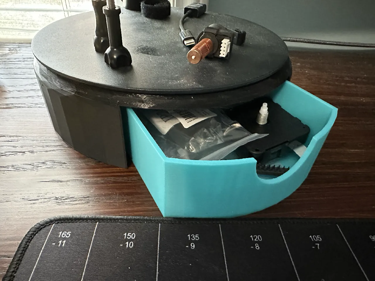 Monitor riser with drawer by Serge M | Download free STL model ...