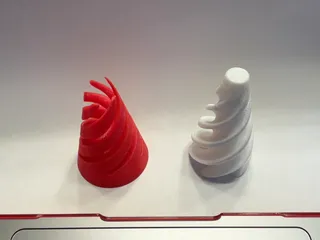 spiral twist cone fidget by Cohen Hill | Download free STL model ...