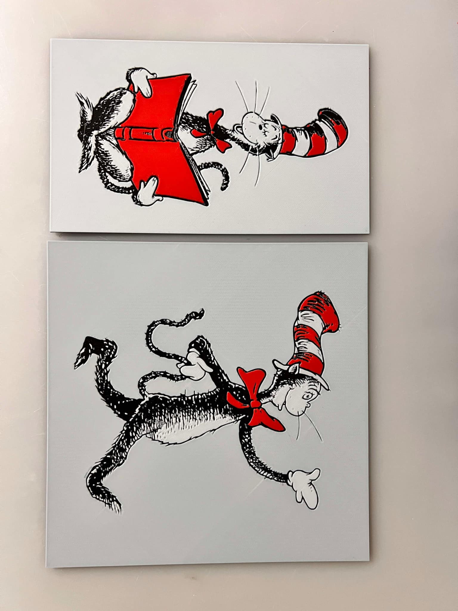 Dr. Seuss The Cat in the Hat Strolling HueForge by 3djd | Download free ...