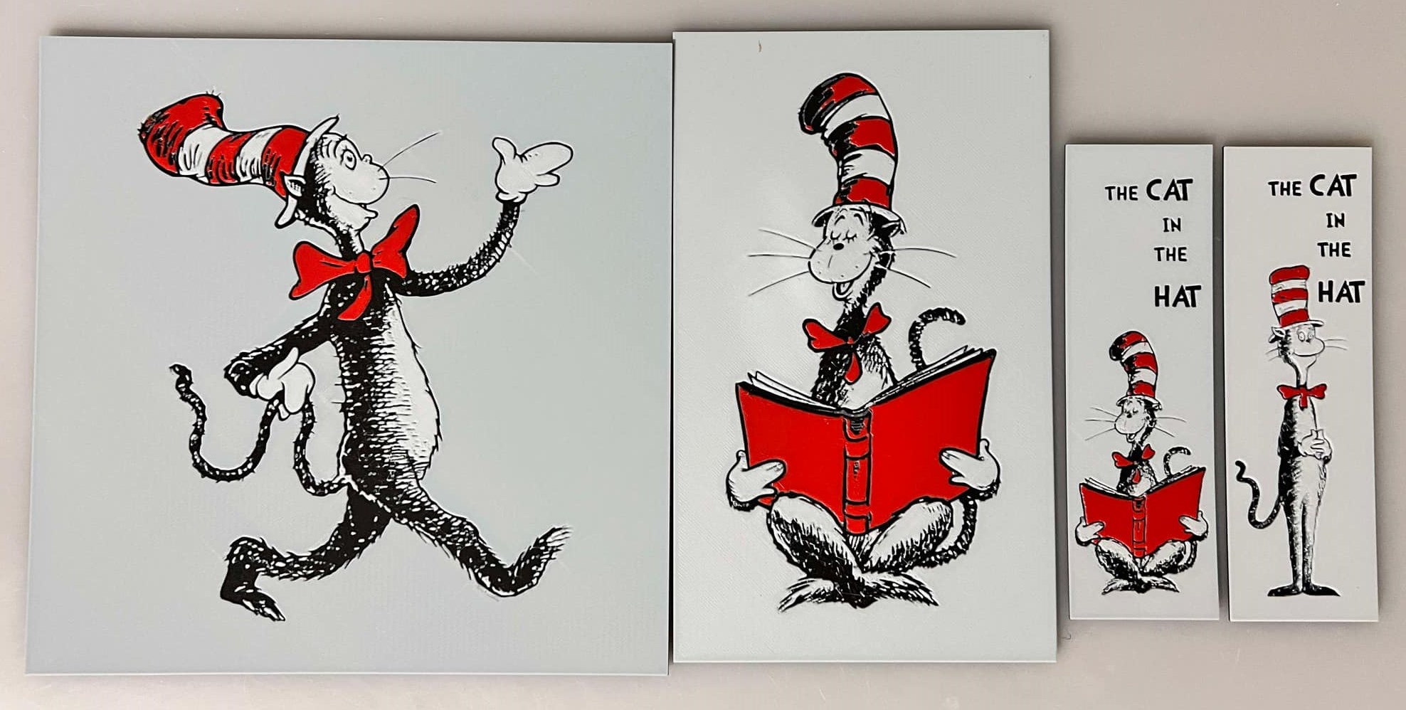 Dr. Seuss The Cat in the Hat Strolling HueForge by 3djd | Download free ...