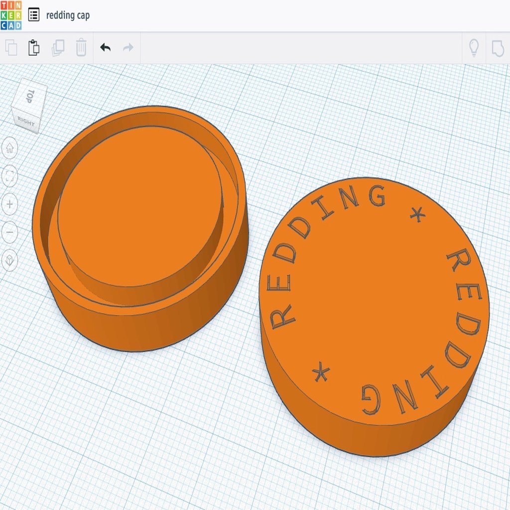 redding cap by Makeroni | Download free STL model | Printables.com