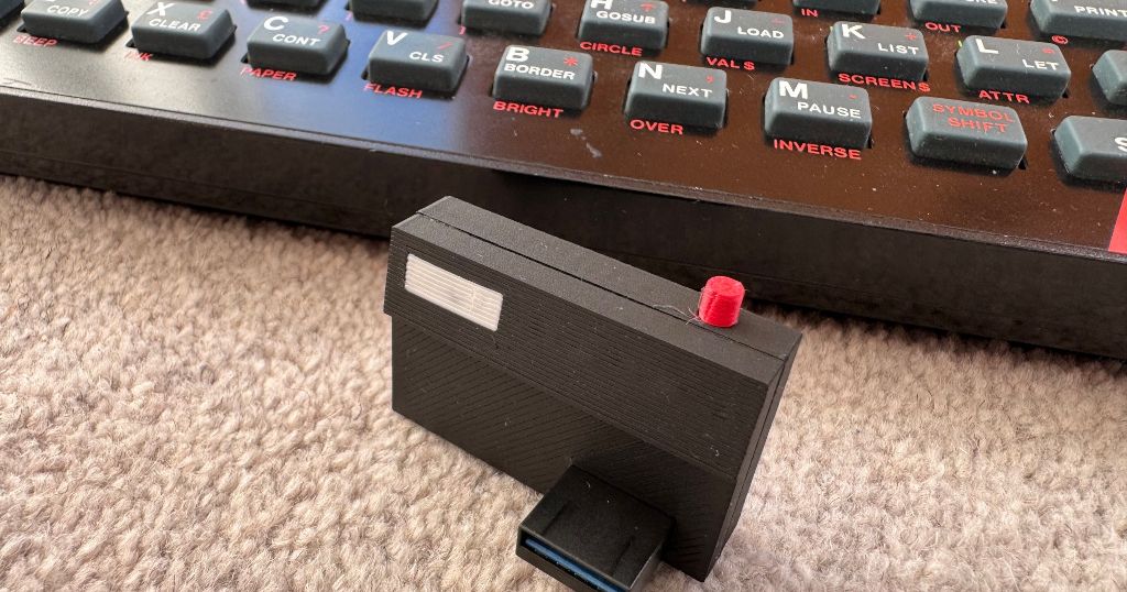 ZX Spectrum Hardware Peripheral USB Stick Housing por TomDD | Descargar ...