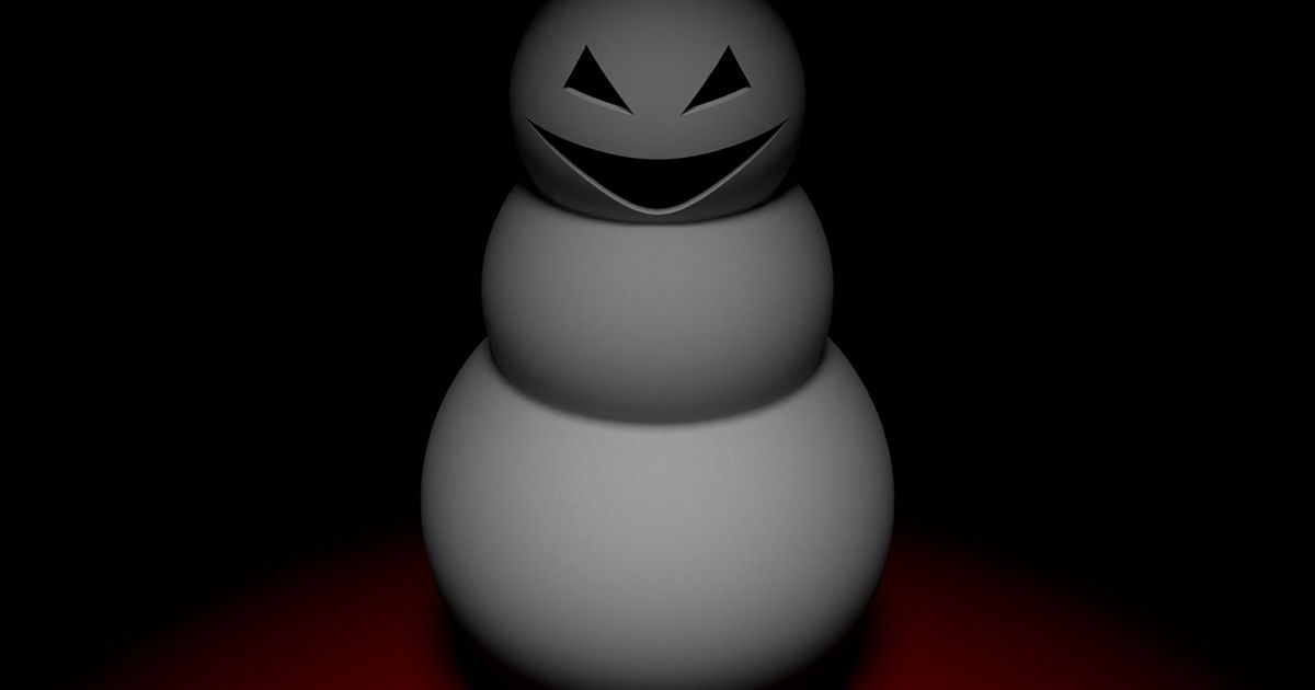 Evil Snowman by Zendama | Download free STL model | Printables.com