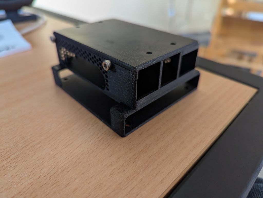 raspberry pi 4 case with 2.5in ssd by darian | Download free STL model ...