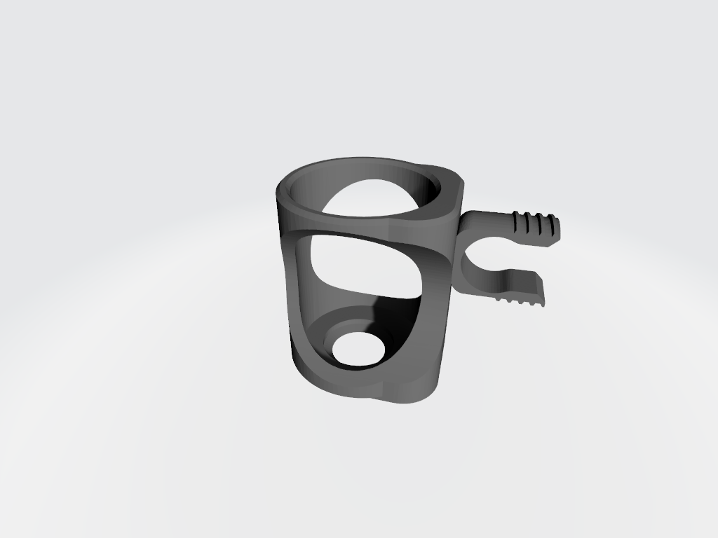 Buggy/Bike Cup Holder by Funky3D | Download free STL model | Printables.com