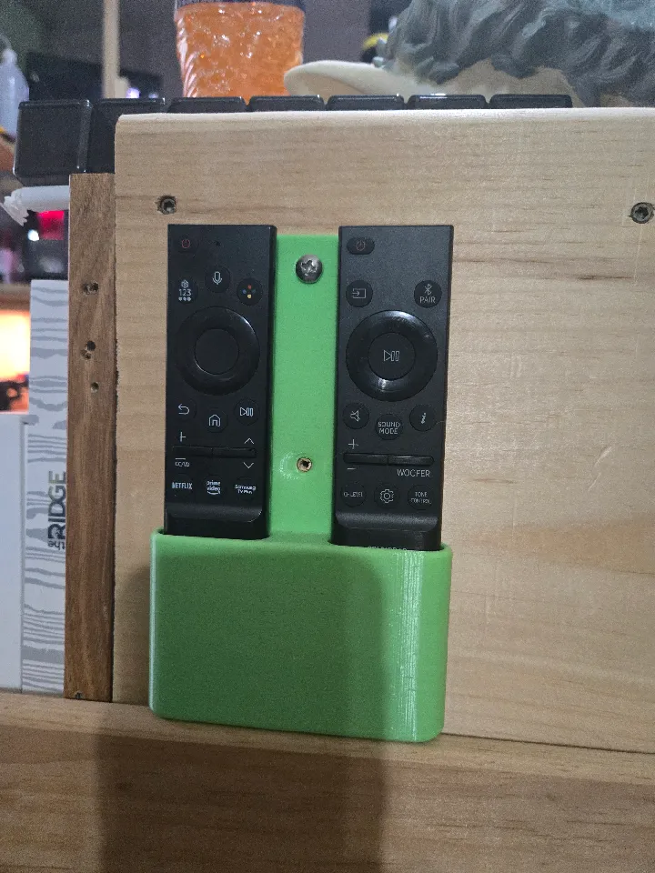 samsung remote holder by Zman | Download free STL model | Printables.com