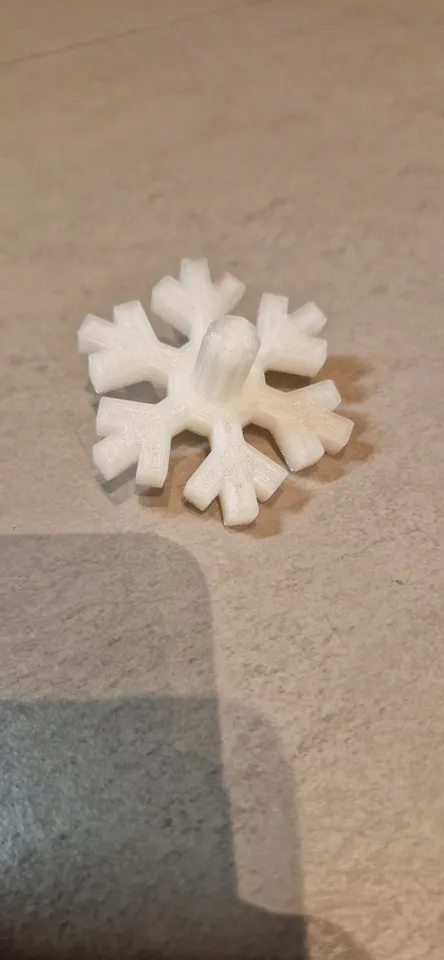 Snowflake Spinner by Carbine | Download free STL model | Printables.com