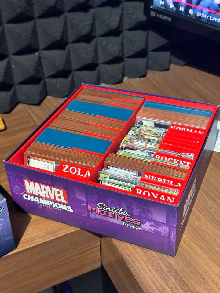 Divider For Marvel Champions by Ozan Kurtcebe | Download free STL model ...