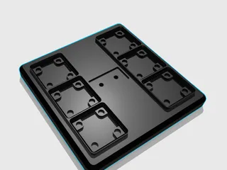 Base with gridfinity by Wilde96 | Download free STL model | Printables.com
