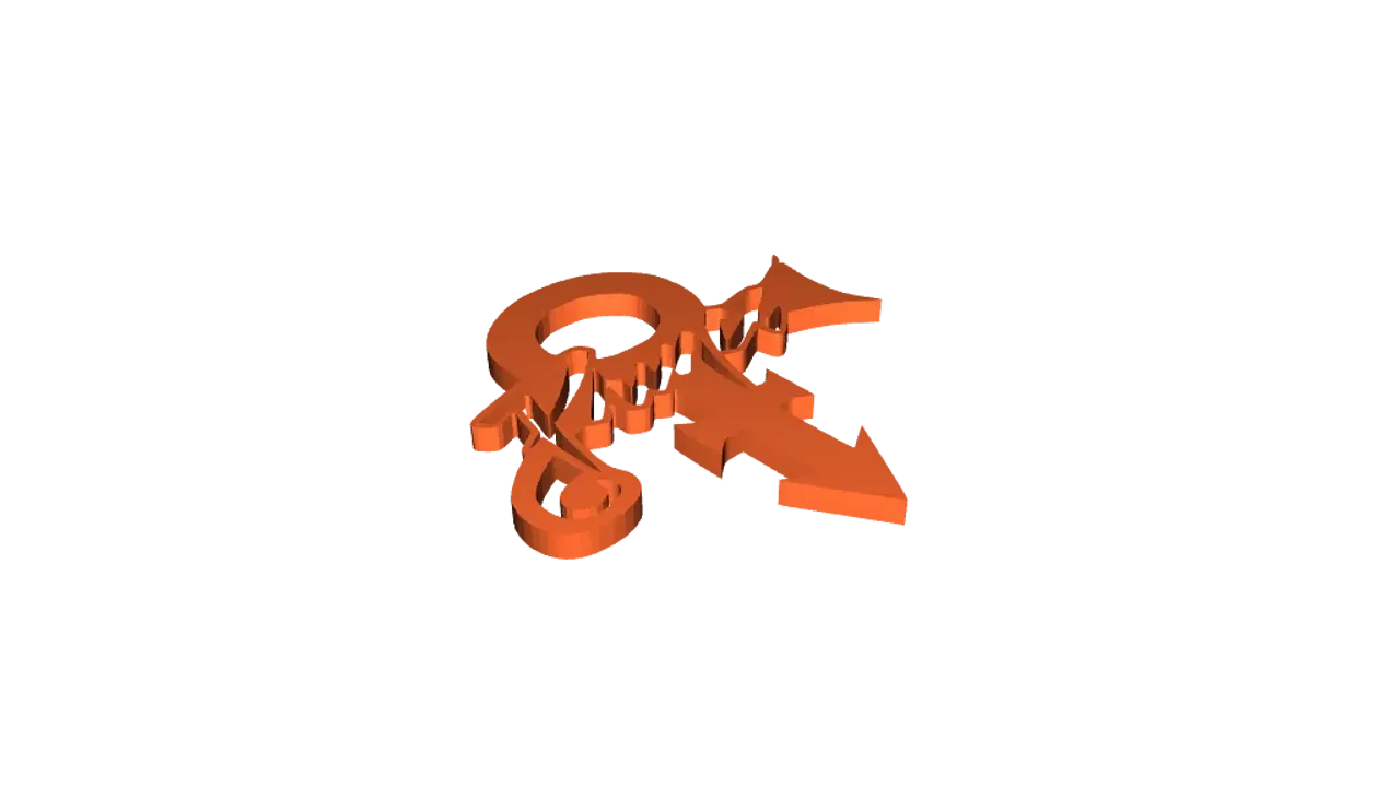 prince symbol by Greco1970 | Download free STL model | Printables.com