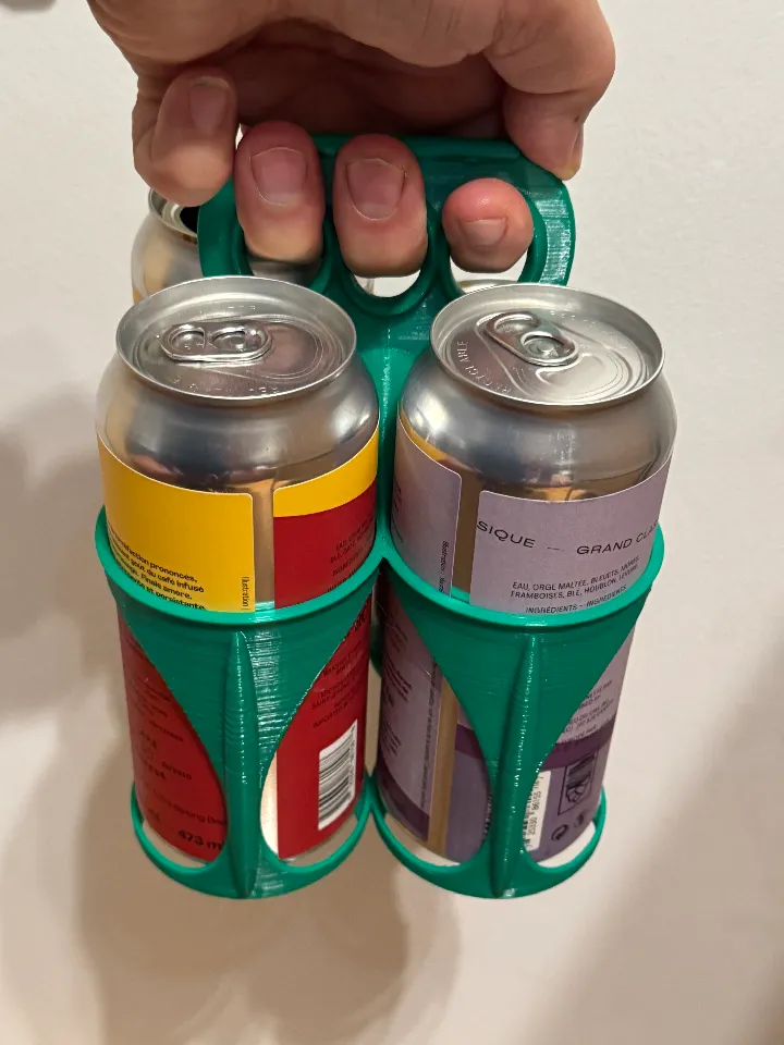 Beer Cans Crate by Pedropon | Download free STL model | Printables.com