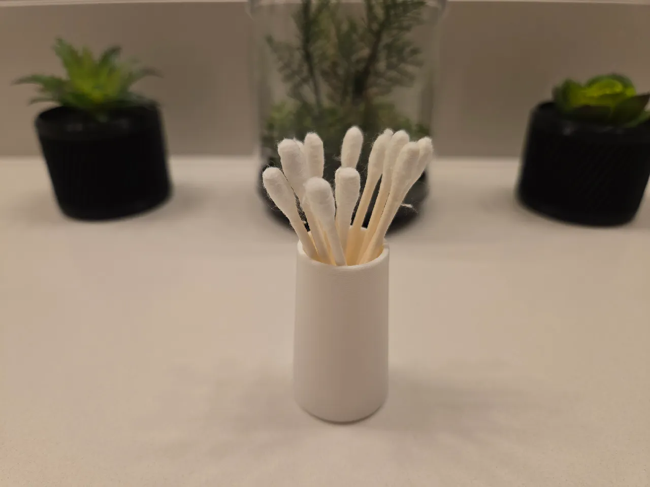 Q-Tip Holder by Jinra | Download free STL model | Printables.com
