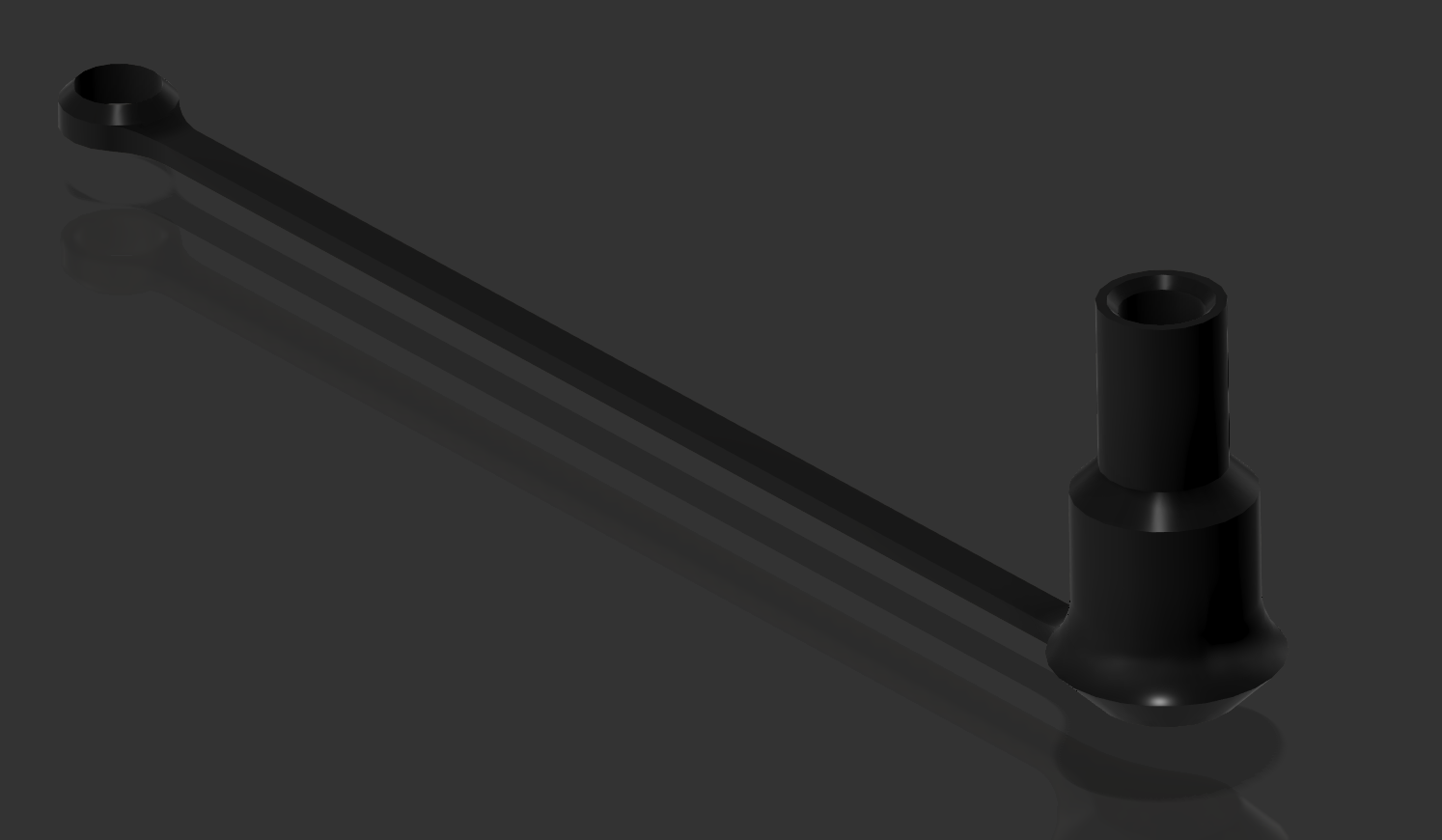 PTFE Tube Cap with Filament Holder. slight makeover, tighter fit, added ...