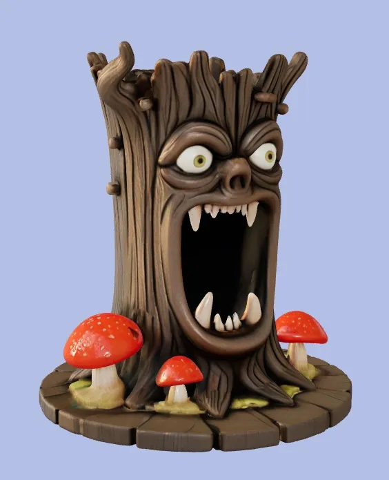 2 Screaming Tree (for FREE) by Astro-FREE-3D-Art | Download free STL ...