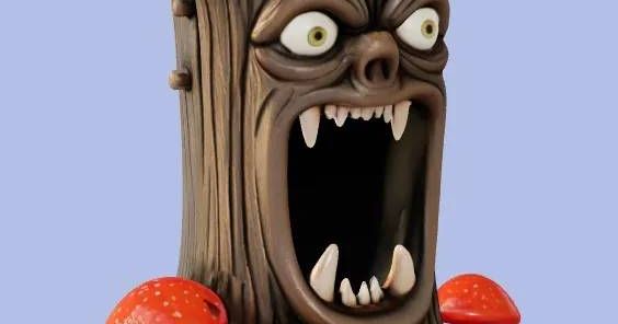 2 Screaming Tree (for FREE) by Astro-FREE-3D-Art | Download free STL ...