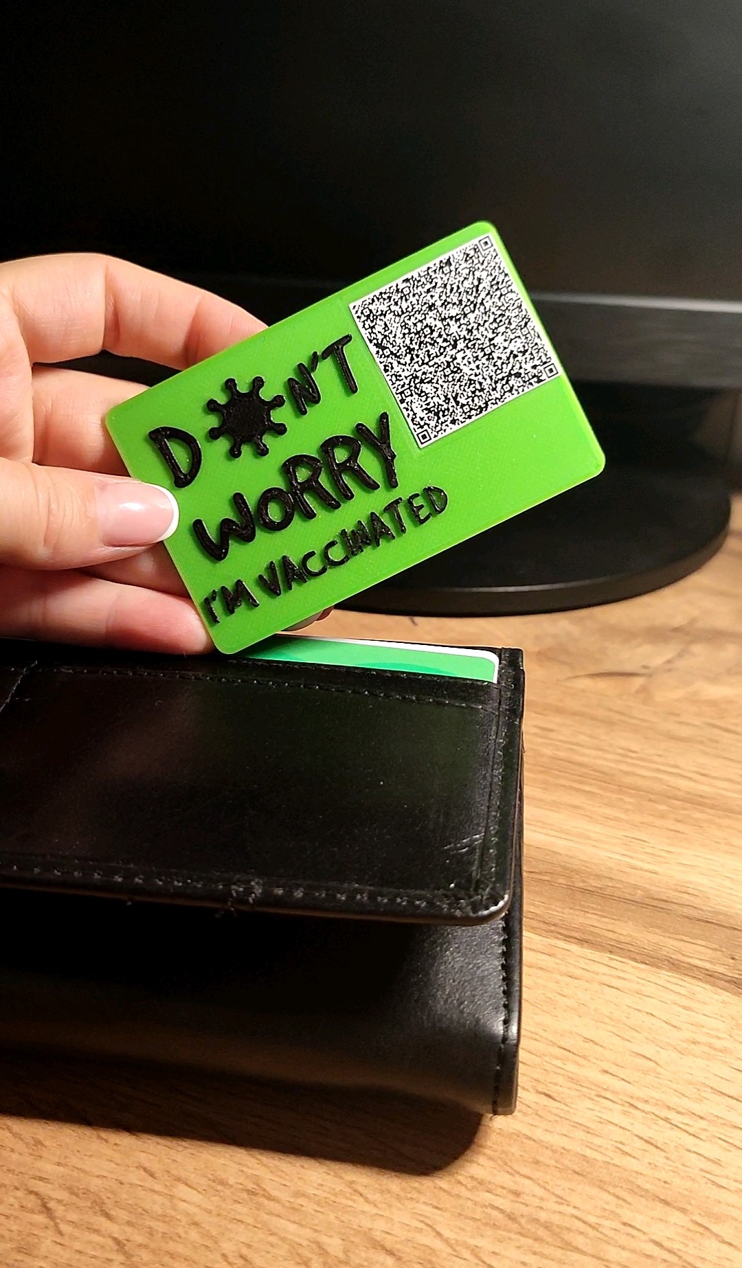 Greenpass Card Covid by PopaValentin | Download free STL model ...