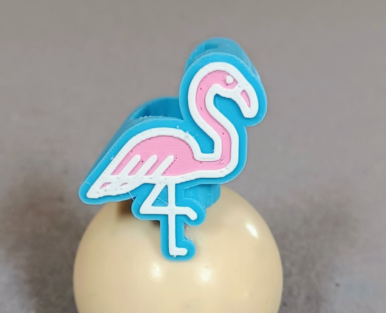 Flamingo Scout Neckerchief Slide: Honoring Marala by Baloo 3D ...
