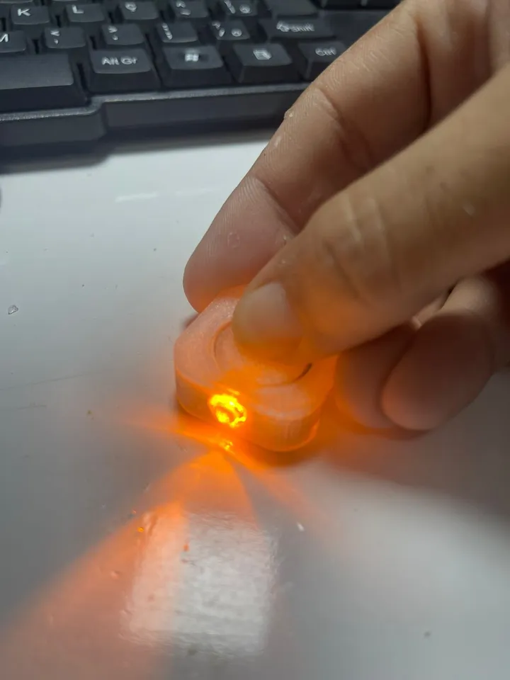 Simple flashlight LED by Lúcio Lira | Download free STL model ...