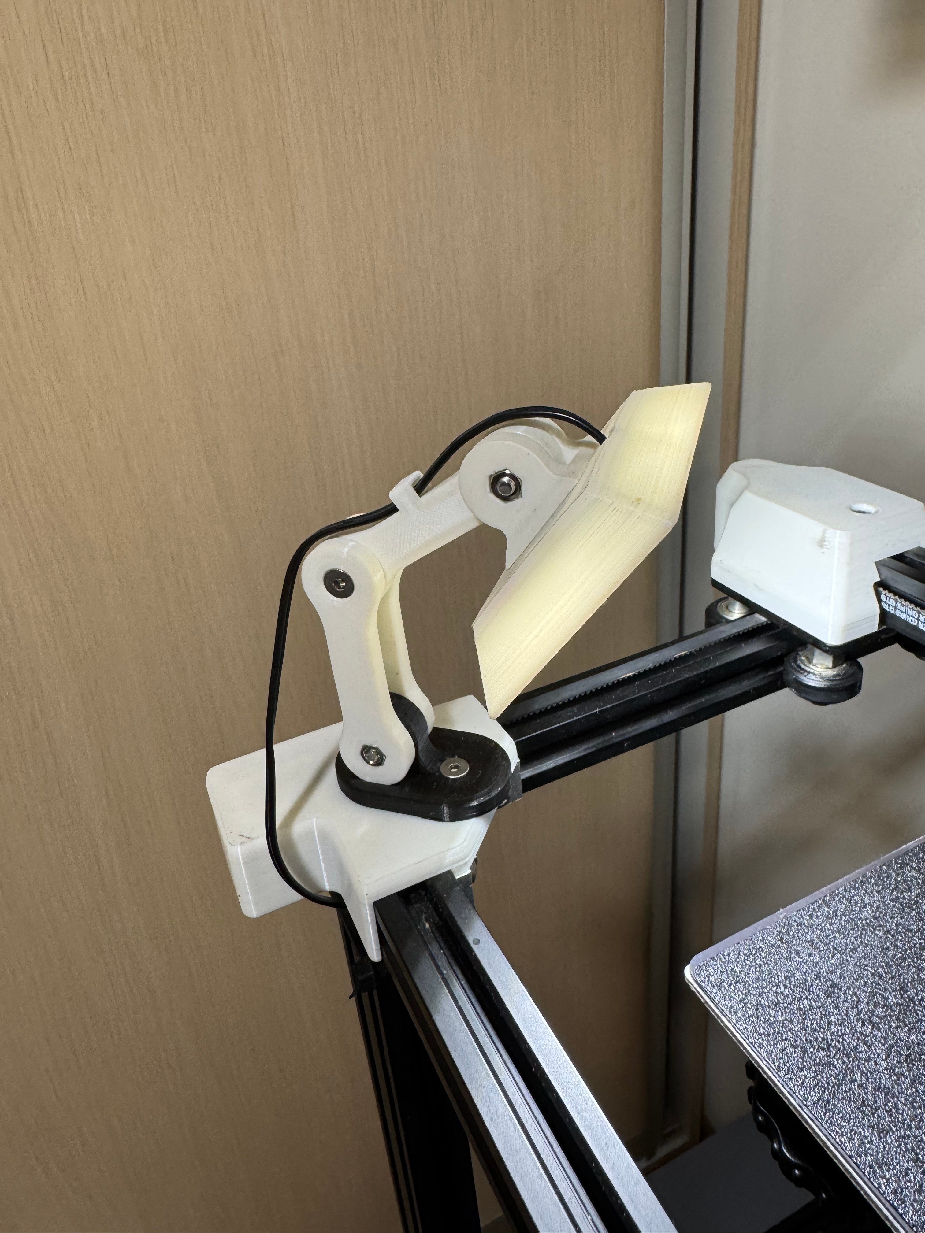 Movable mount for LED light for 3d printers by Dragan Mićić | Download ...