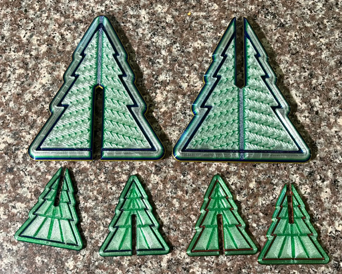 Flat Pack Slotted Trees by dotHTM | Download free STL model ...