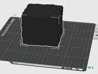 Borg Cube Startrek by Stephan (CapAlpha) Sagwitz | Download free STL ...