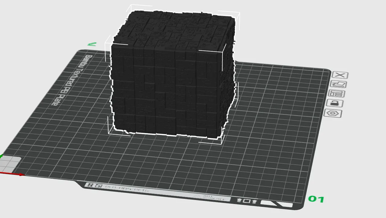 Borg Cube Startrek by Stephan (CapAlpha) Sagwitz | Download free STL ...