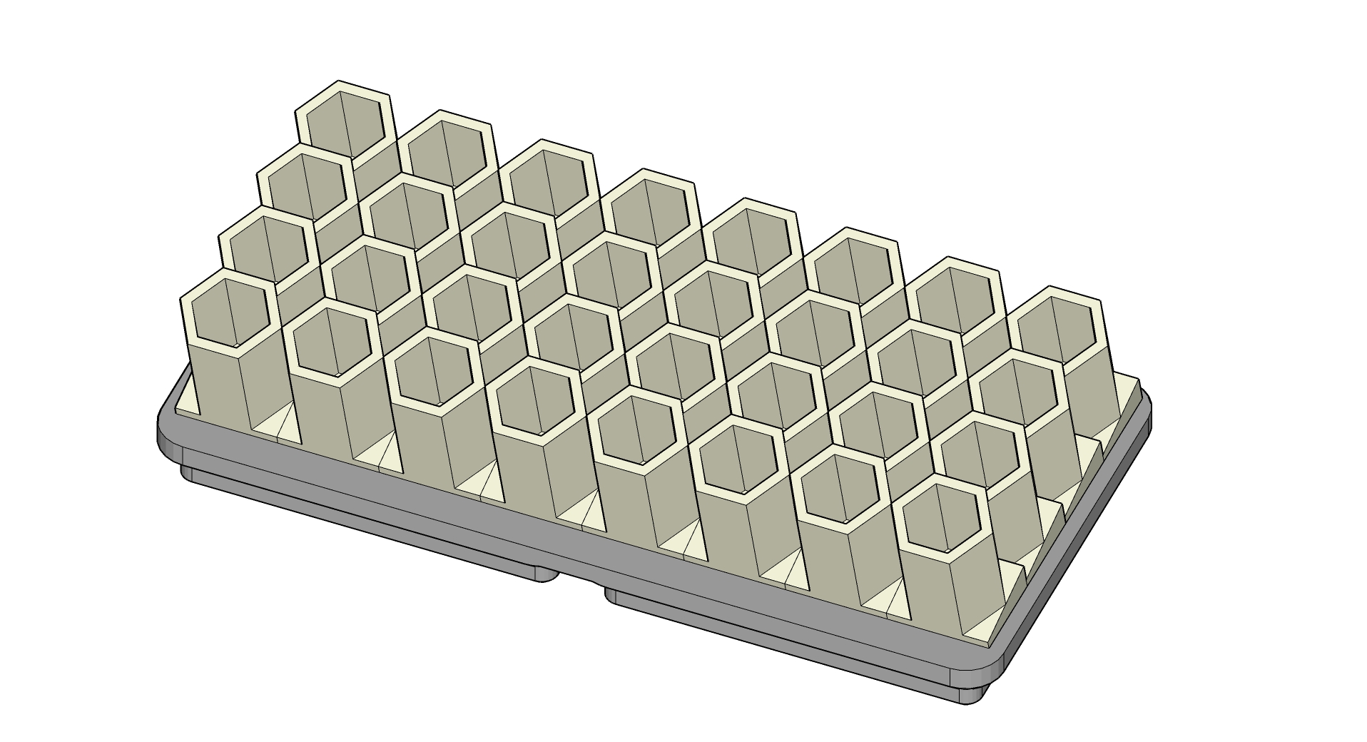 hex bit holder 2x1 bin gridfinity by Richard Schalander | Download free ...