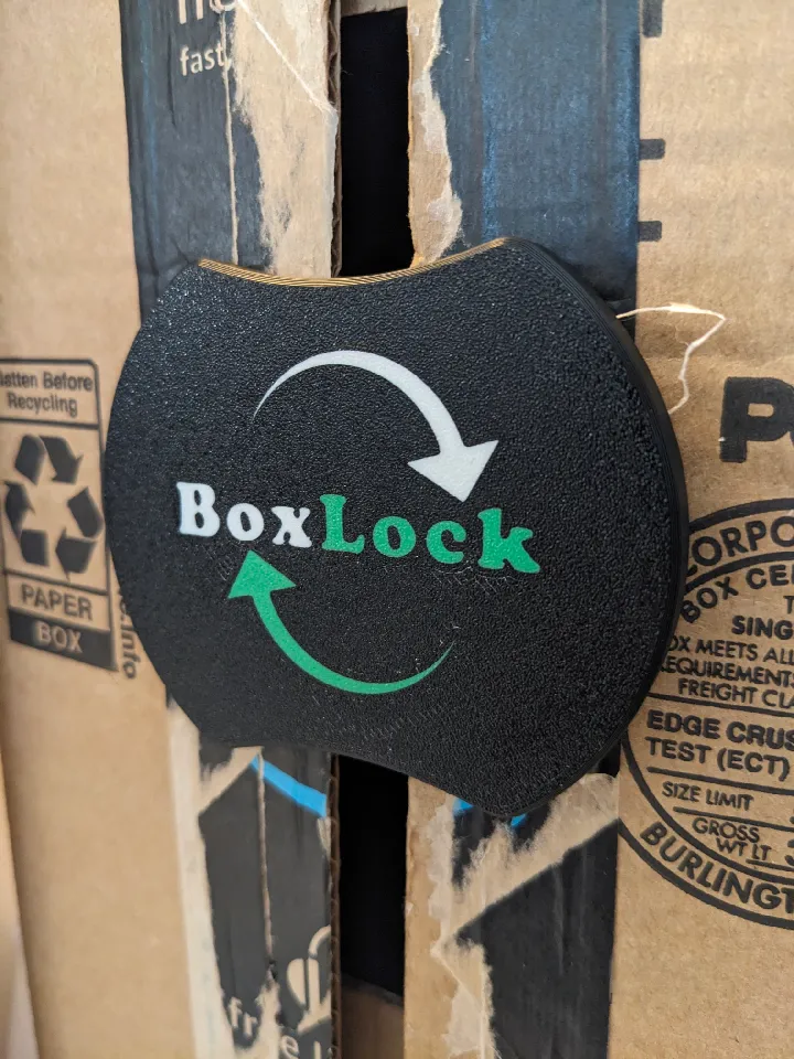 BoxLock - One Twist To Close Cardboard Boxes by The Printing Pilot ...