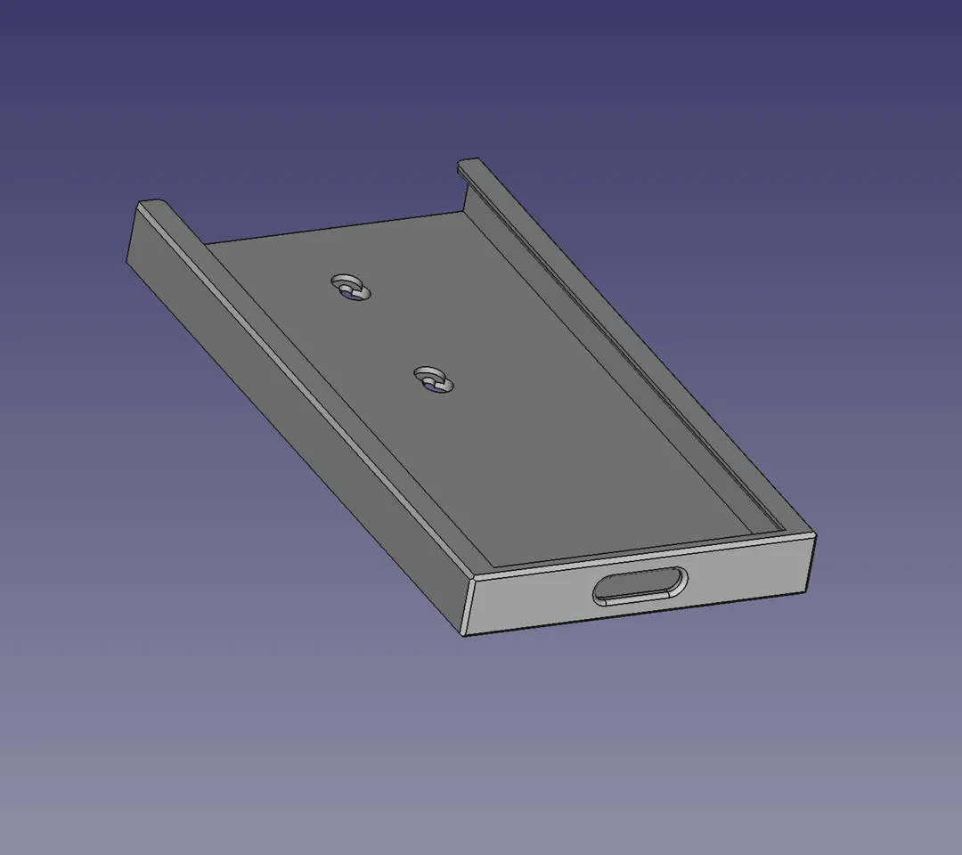 iPhone Wall Dock by Dokee72 | Download free STL model | Printables.com
