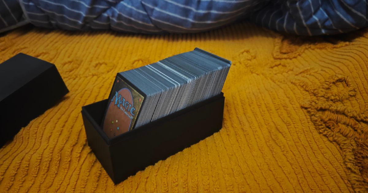 Magic - Card Box V1 by Pampalone | Download free STL model | Printables.com