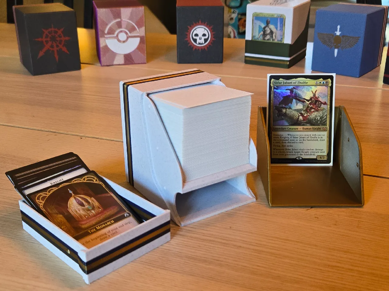 Functional Commander Deck Box - Single Sleeved by RandomMistakes ...