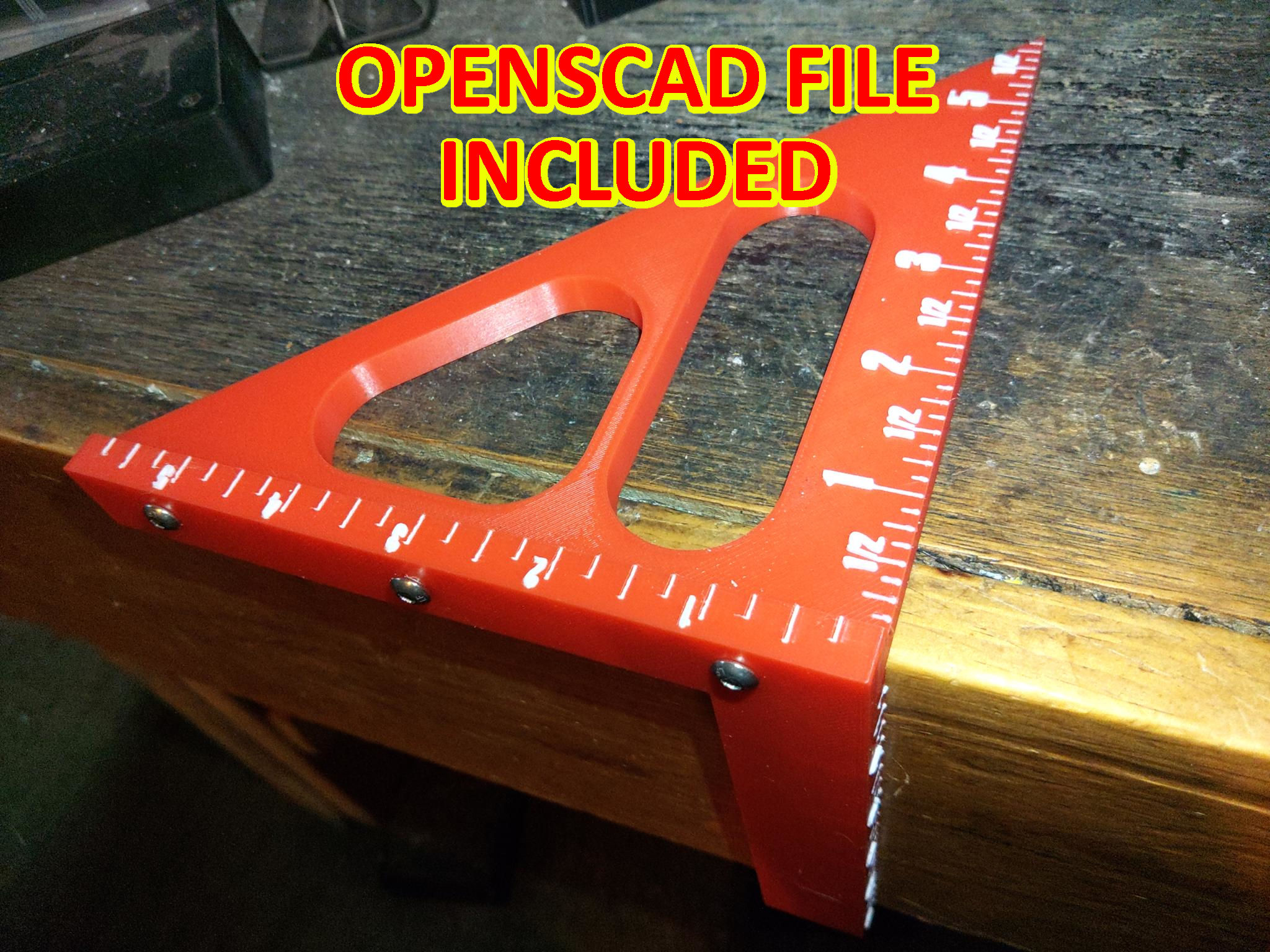 EZ Print Multi-Angled Bench Ruler by Cyclone-6 | Download free STL ...