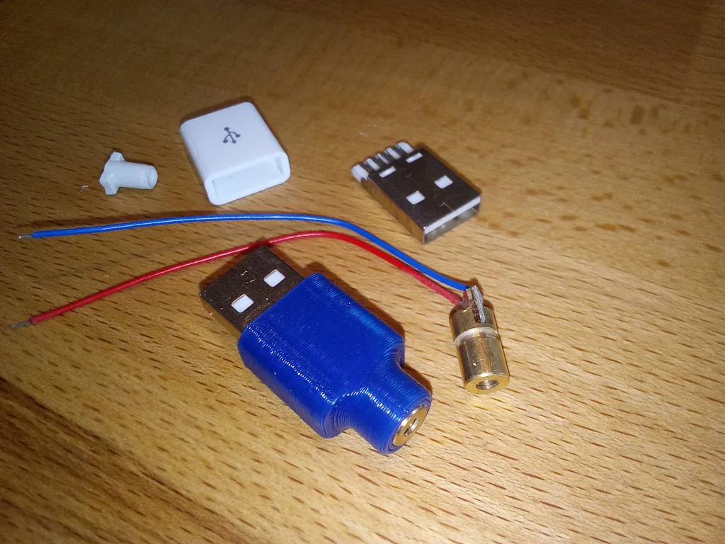 USB laser by Jori | Download free STL model | Printables.com
