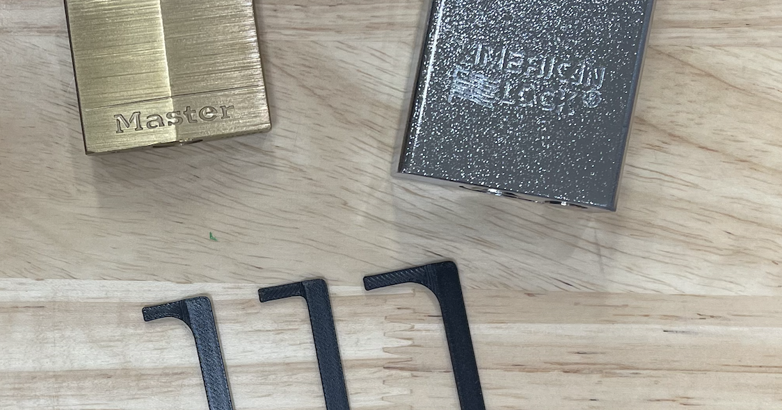 Lock Pick Tensioner TOK/BOK by EON | Download free STL model ...