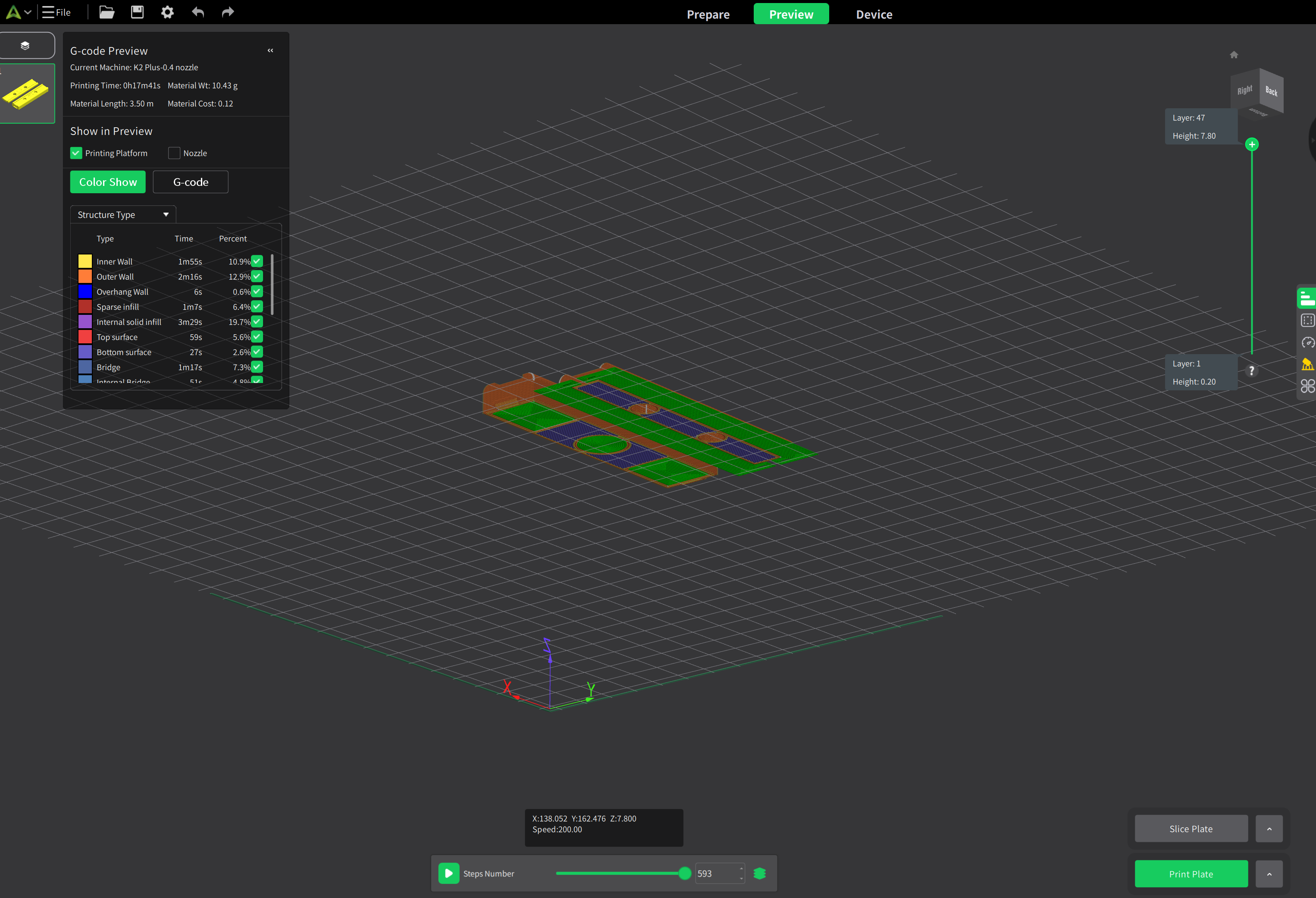 Creality K2 Plus CFS Fix for small spools por Tek | Descargar modelo ...