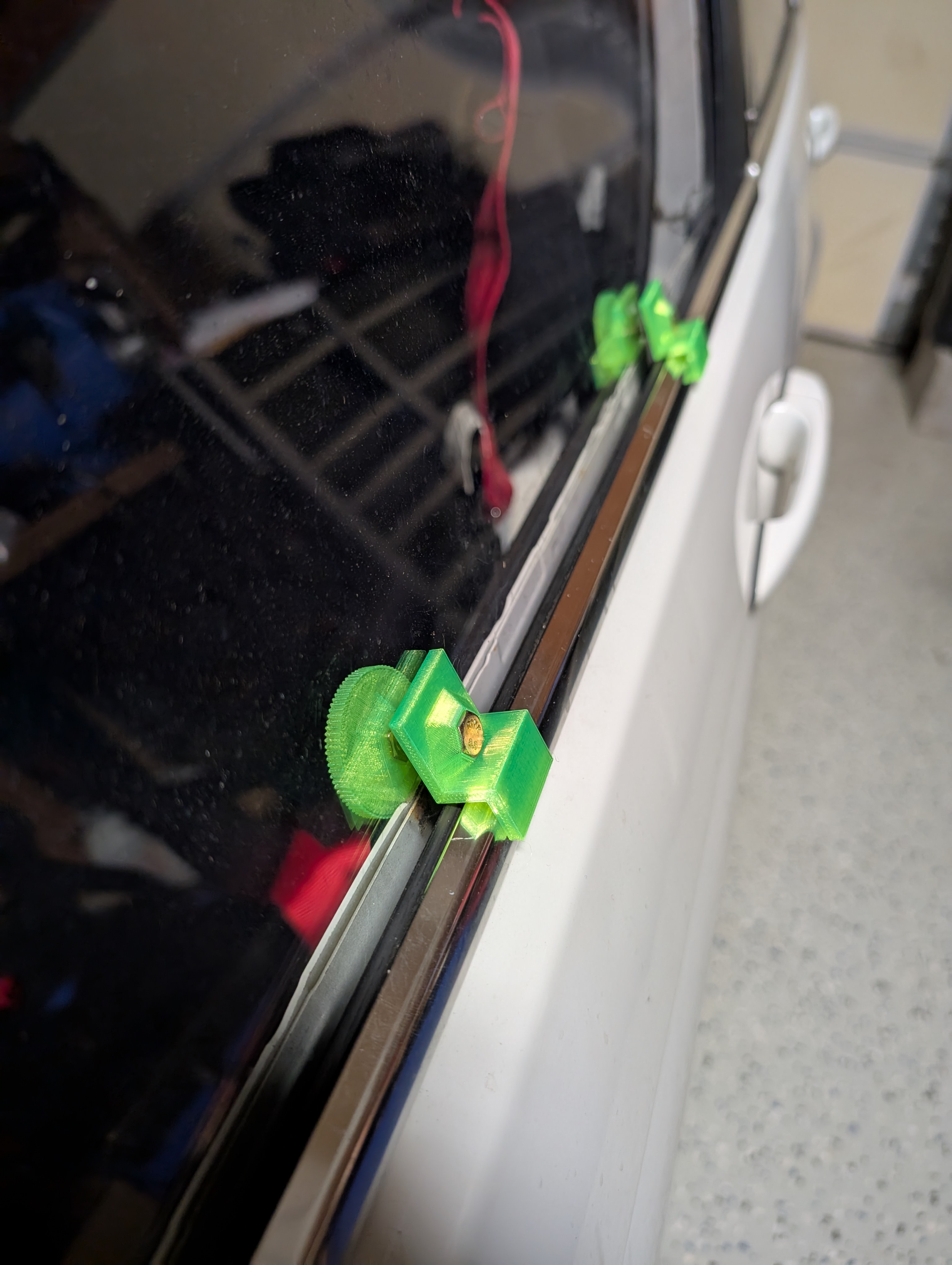 Car Window Support Bracket + Thumb Nut by pitheist314 | Download free ...